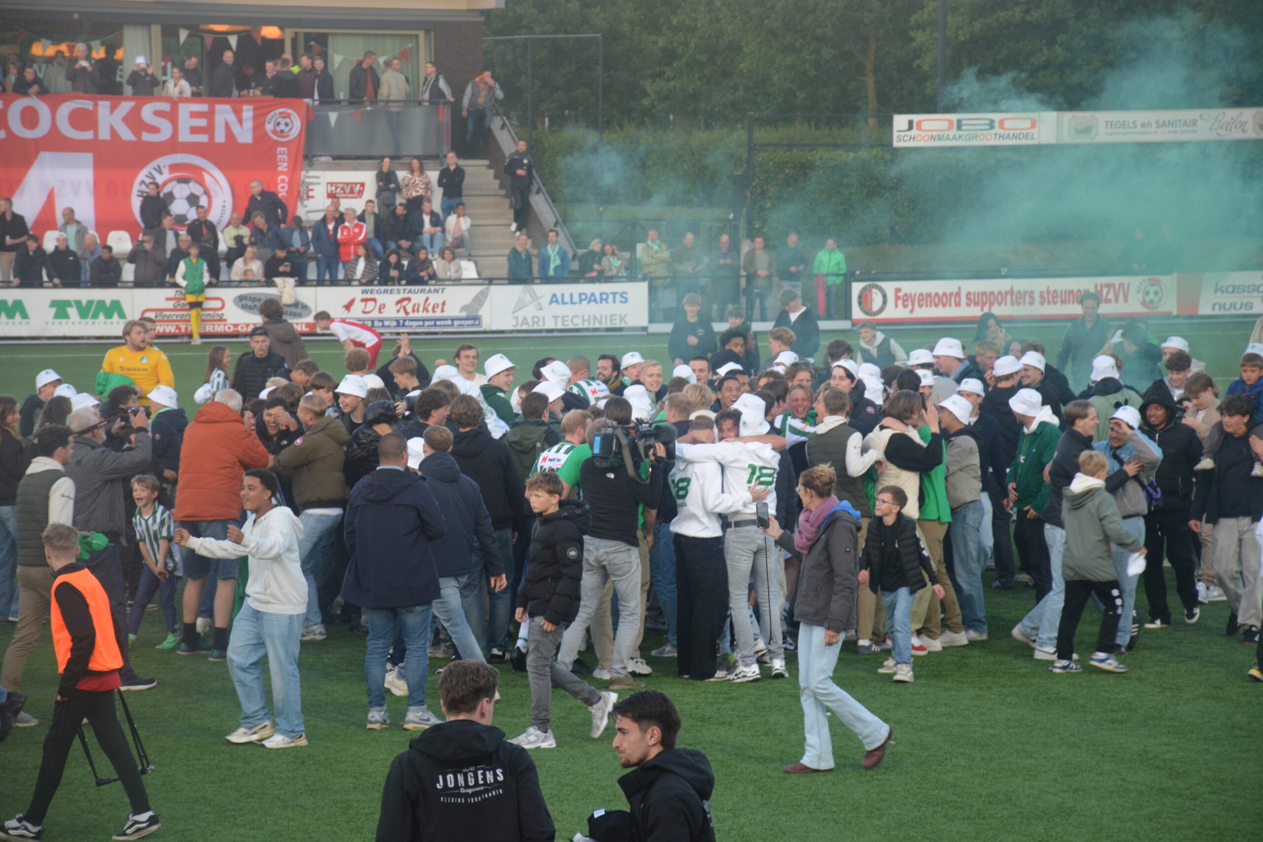 Thomas Bats vloert HZVV met hattrick in bekerfinale