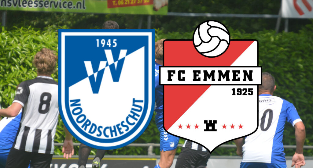 VV Noordscheschut oefent op 1 juli tegen FC Emmen